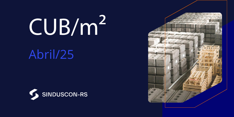 Sinduscon-RS divulga novos valores do CUB – Sinduscon – RS